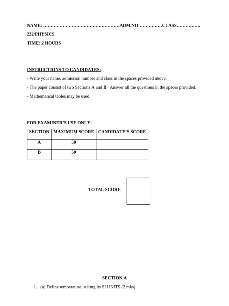 Physics Form 3 Opener Qs | PDF | Waves | Force