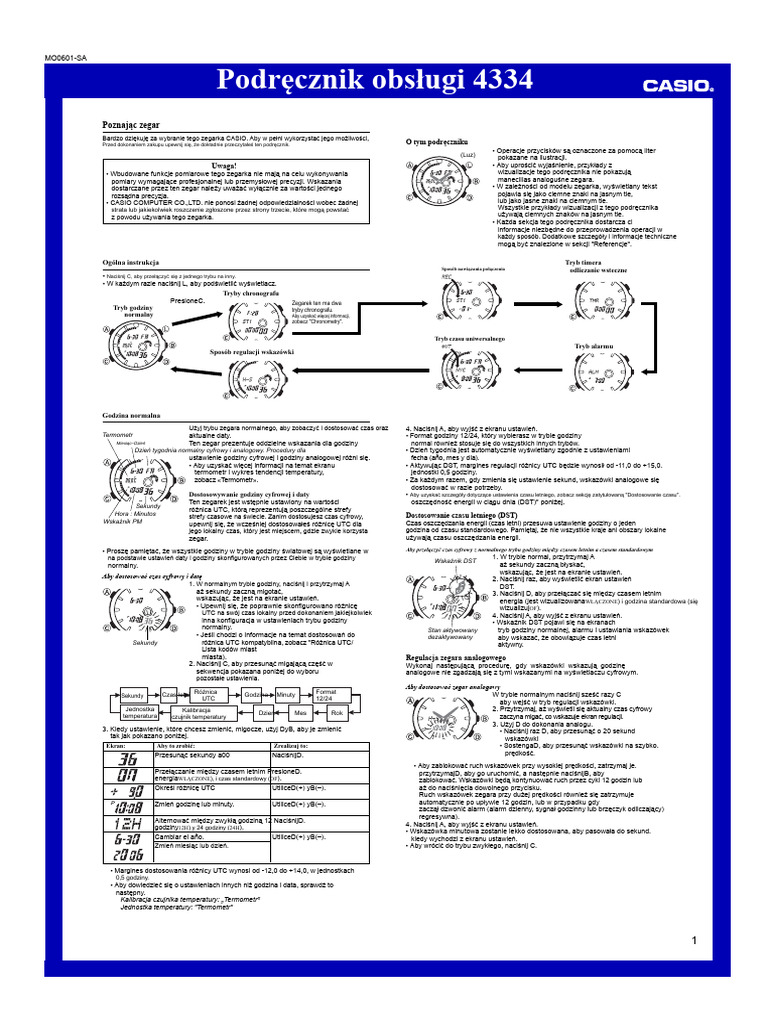 Casio Efa-121 | PDF