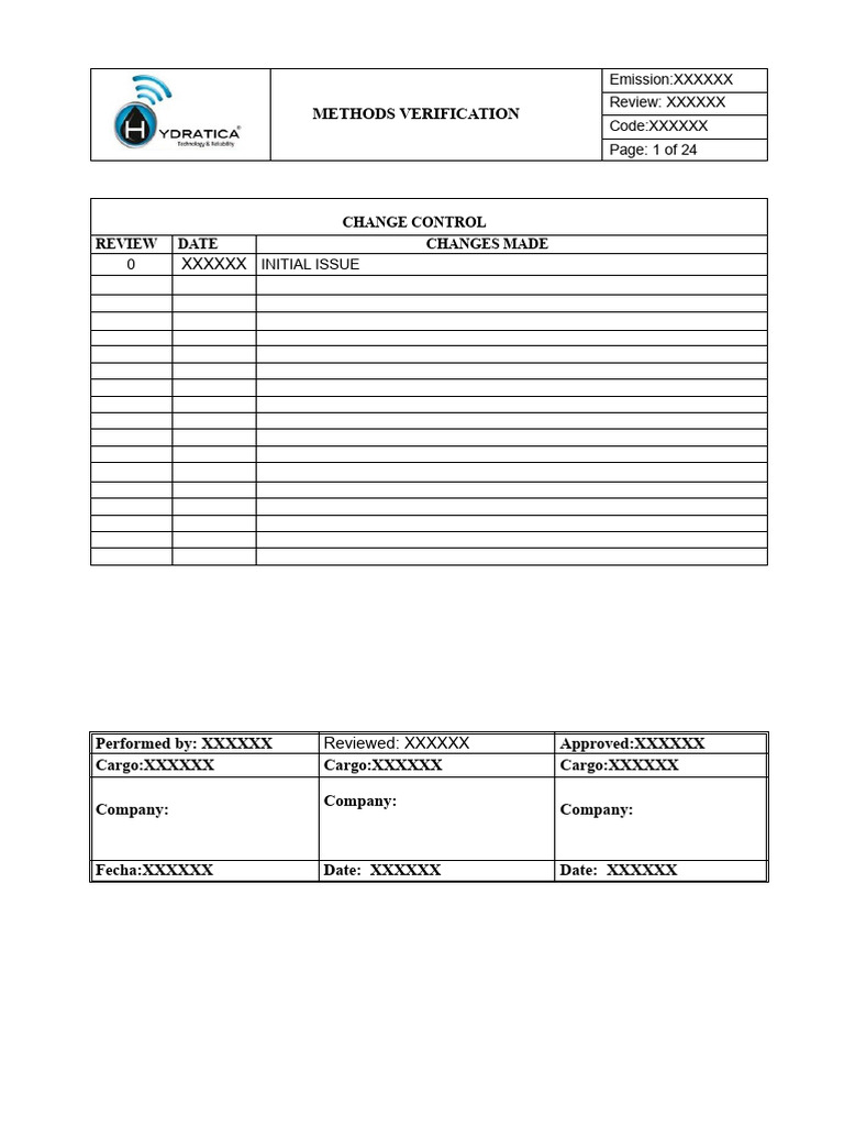 CONFIRMATION METHODS Rev. 2 | PDF | Verification And Validation | Calibration