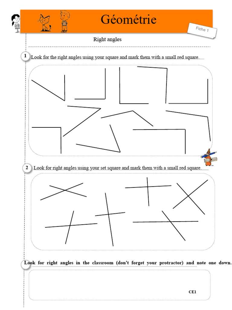 Geometry Files Right Angles | PDF