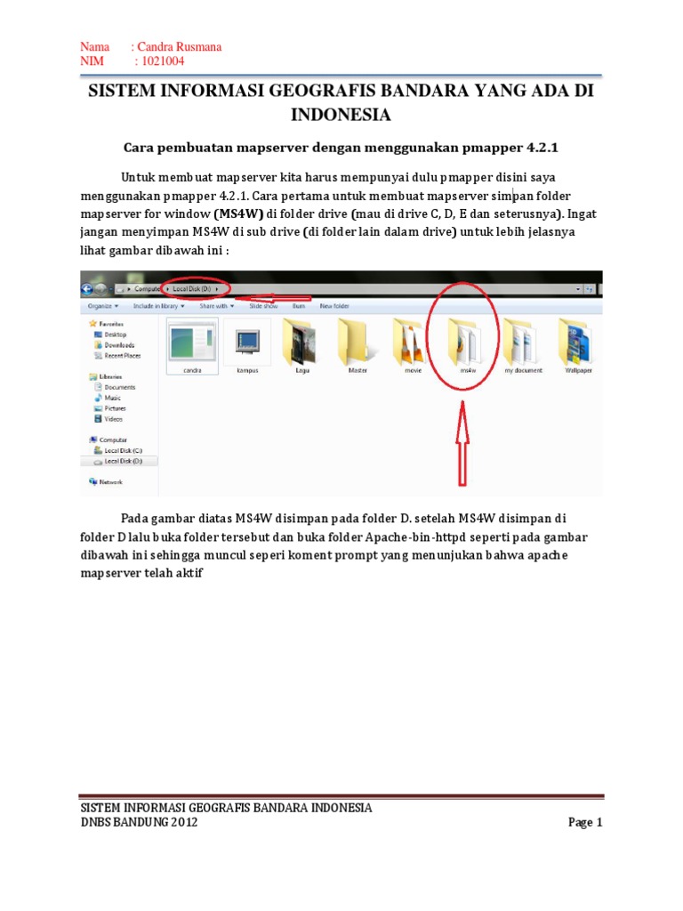 Cara Memasukan File SHP Kedalam Mapserver | PDF
