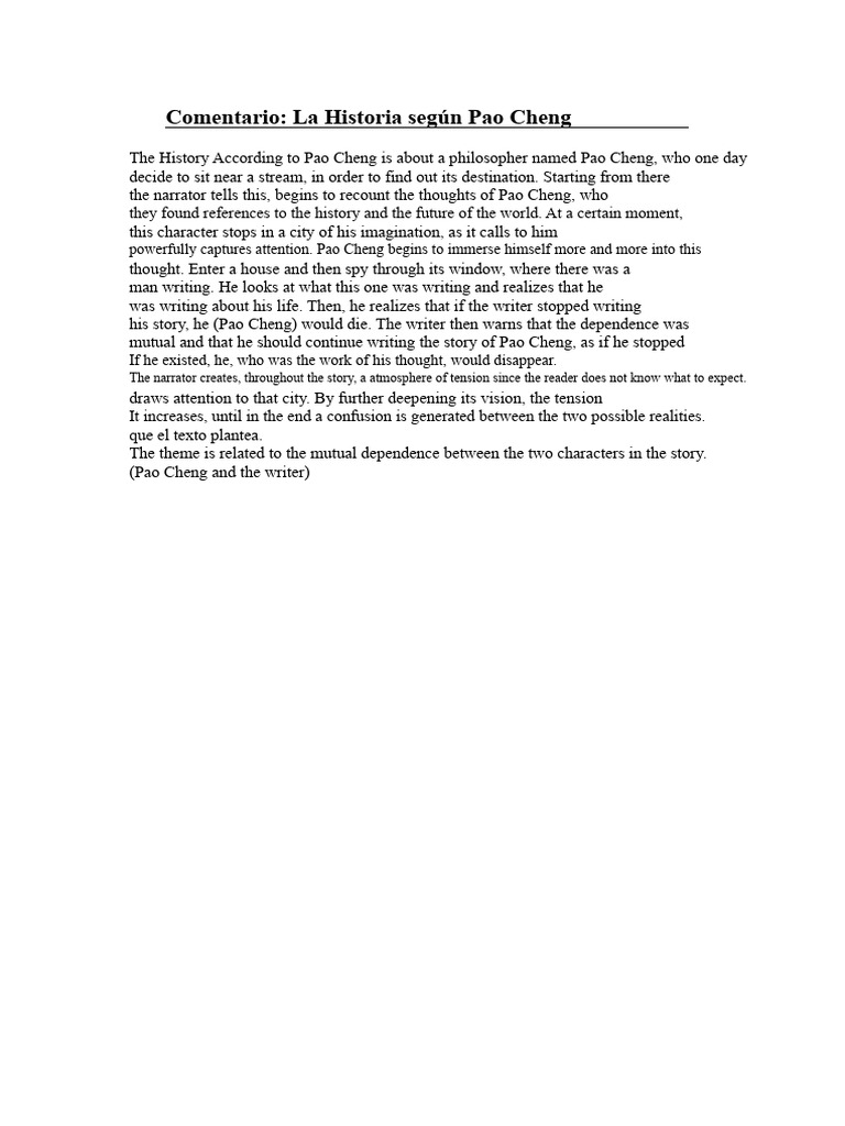 Commentary, The History According To Pao Cheng | PDF