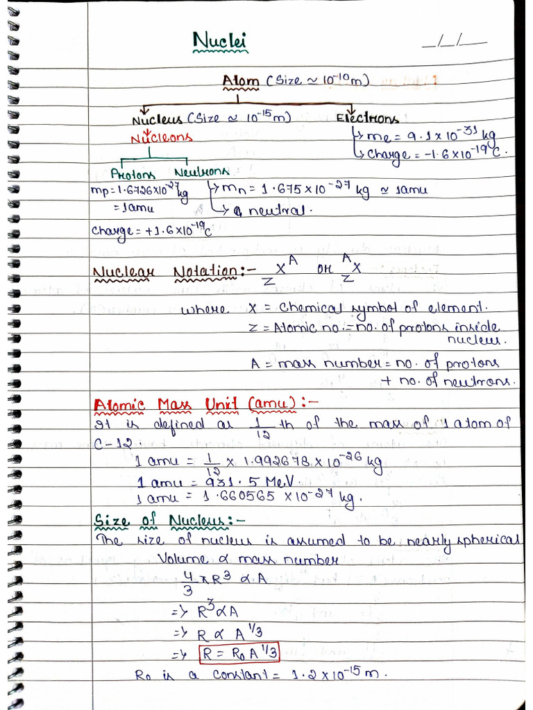 Nuclei | PDF