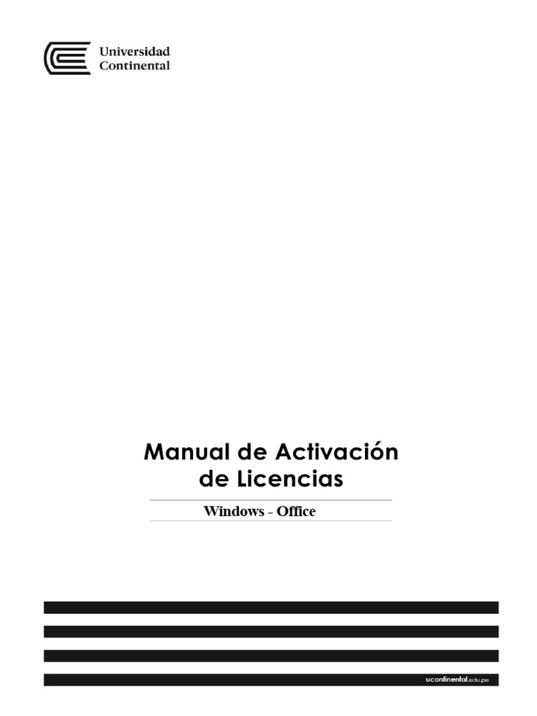 Windows - Office Activation Manual | PDF | Microsoft Windows | Operating System Families