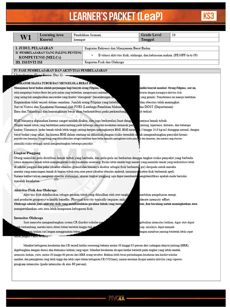 Q4-PE-10-Minggu1 | PDF