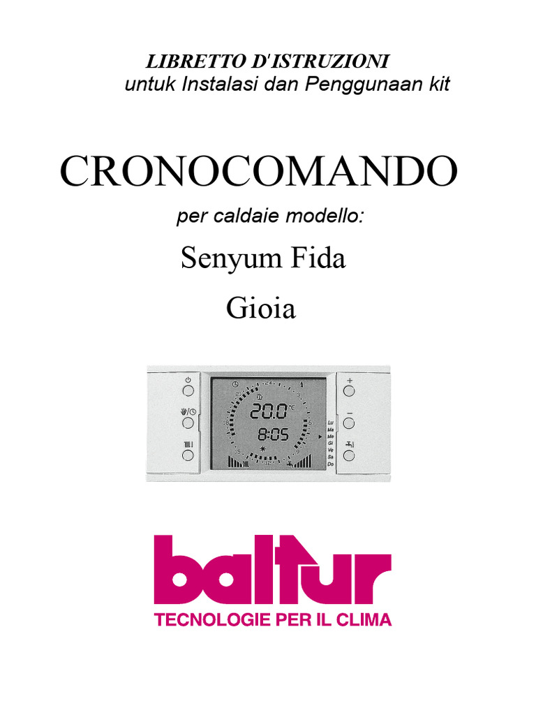 Termostat waktu | PDF