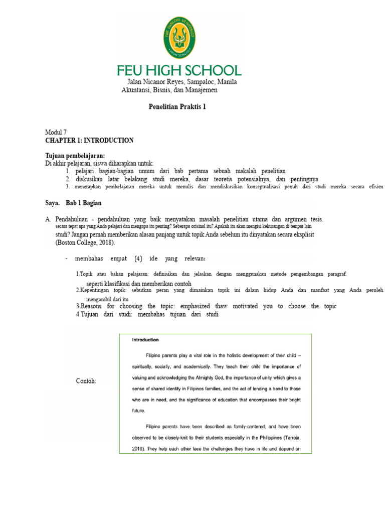 PR1 Pelajaran 7 Bab 1.pdf | PDF