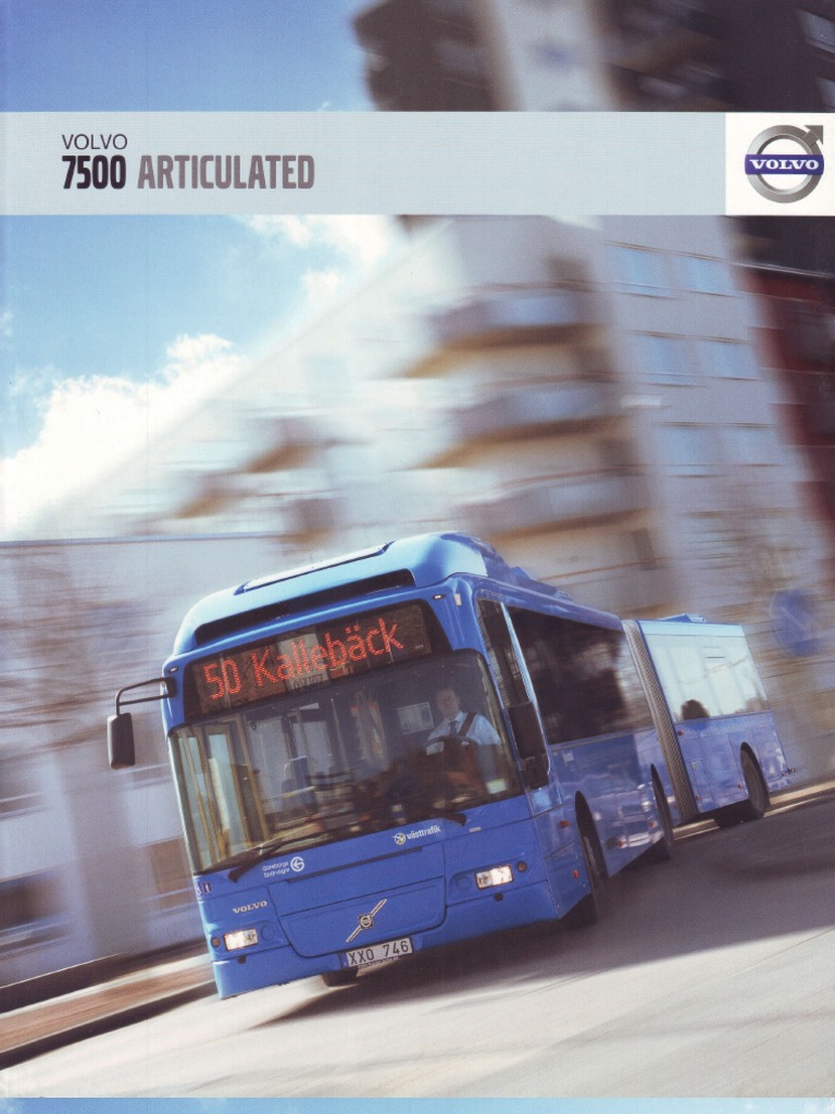 7500 Articulated | PDF | Bus | Land Vehicles