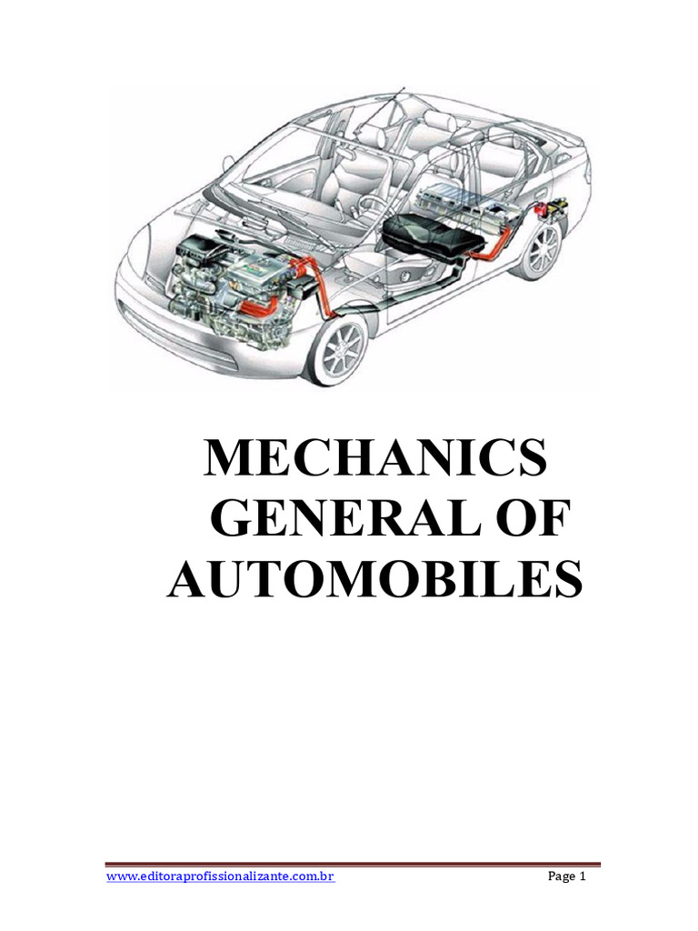 Light Vehicle Mechanics (Senai) | PDF | Internal Combustion Engine | Brake
