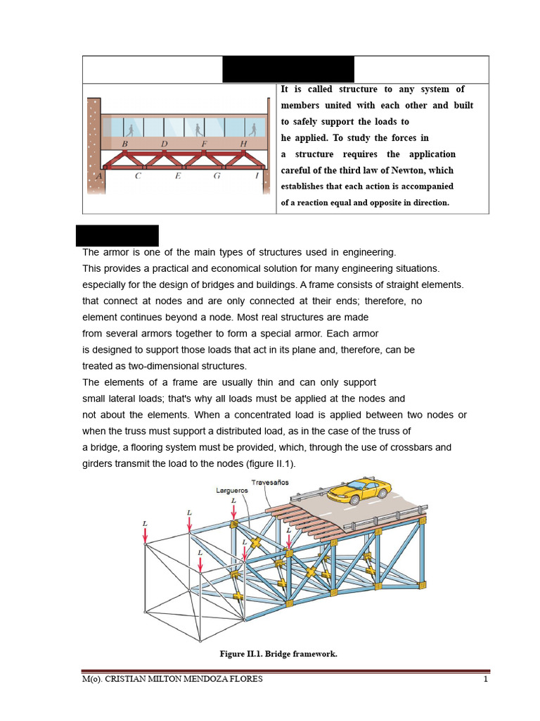 Static Structures | PDF | Truss | Structural Engineering