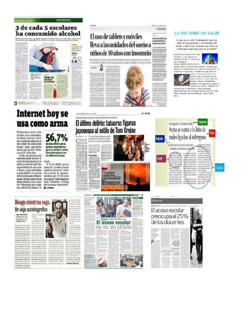 Ejemplos de Reportaje | PDF