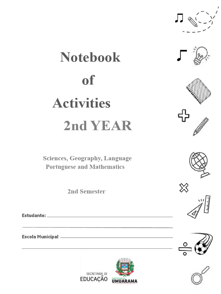 2nd Year - Final Version - Student - Activity Notebook | PDF | Letter ...
