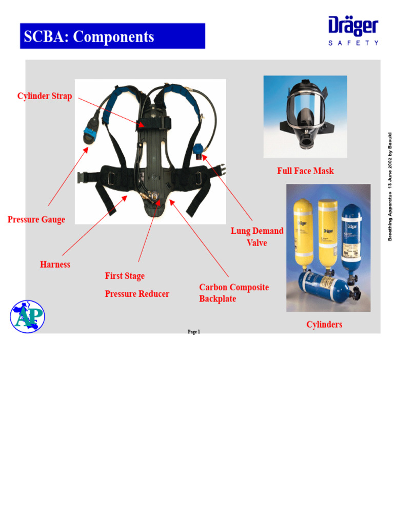 SCBA Drager_ppt_1 | PDF