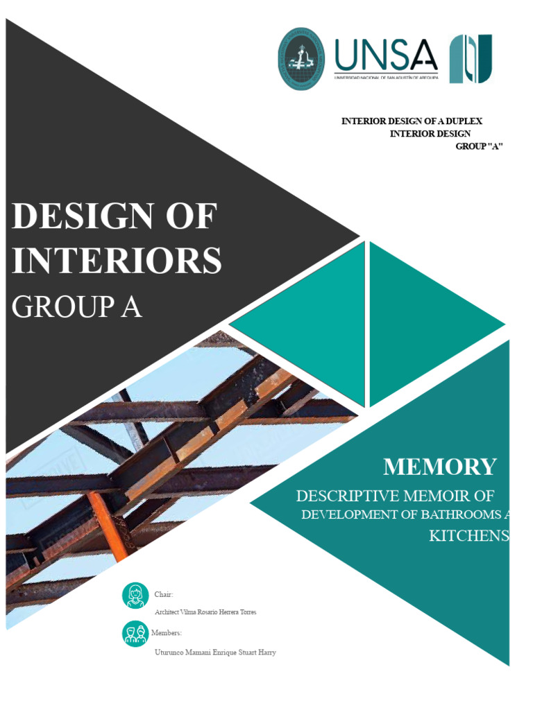 Industrial Duplex Interior Design Project | PDF | Kitchen | Interior Design