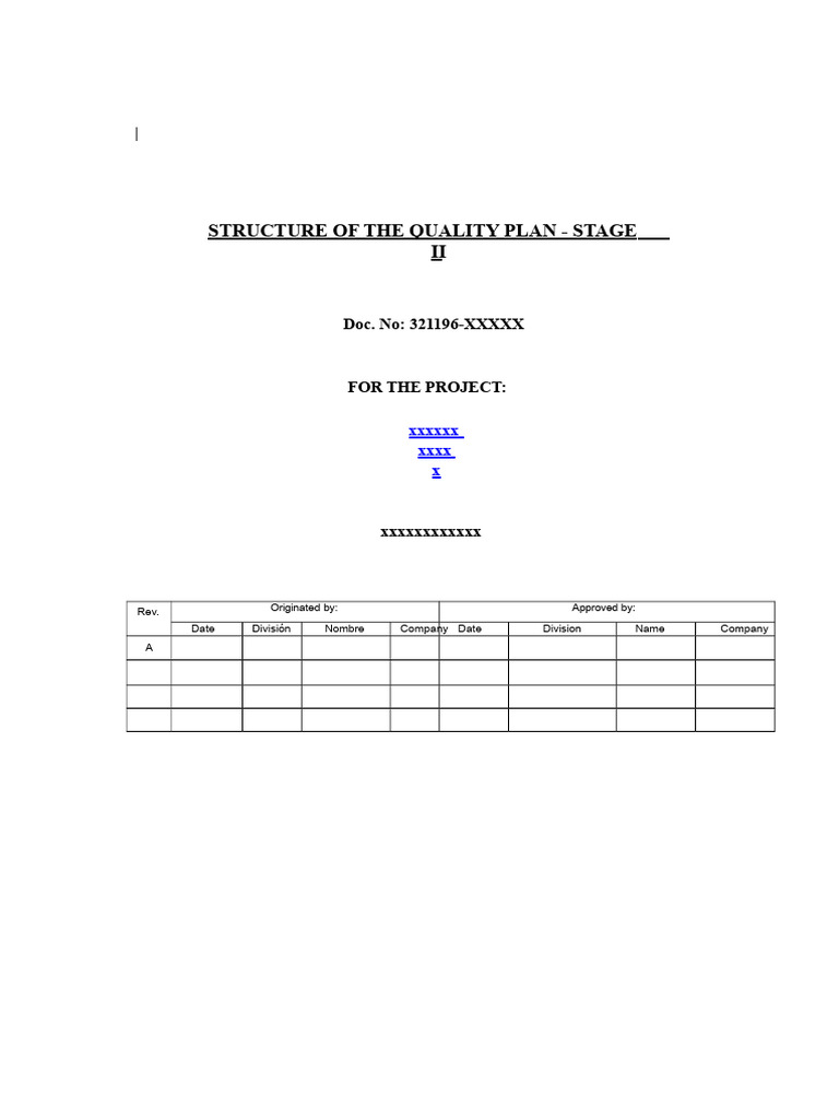 Structure Quality Plan QA-QC | PDF | Quality Assurance | Specification ...