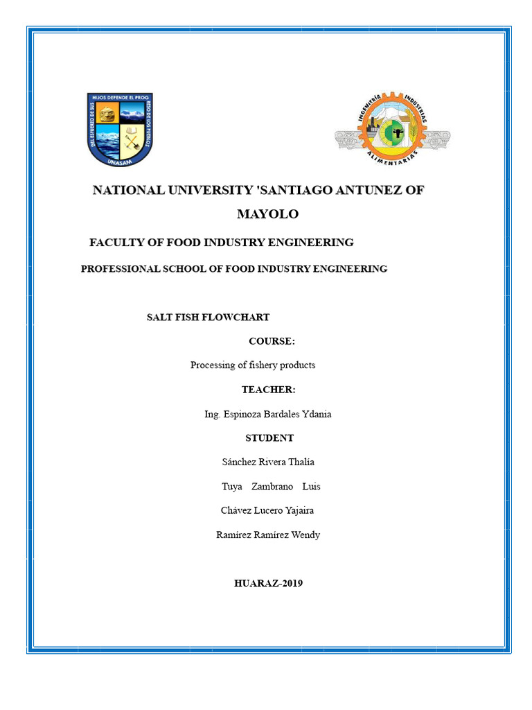 flowchart of salted fish.pdf | PDF | Fish