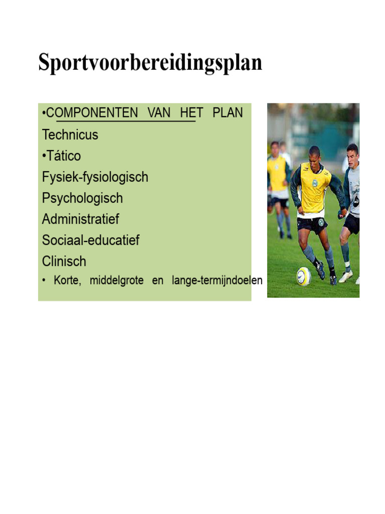 Slides Planning Football Base PDF | PDF