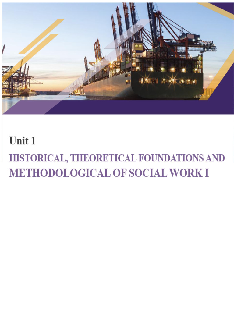 Foundations of Social Work I Overview | PDF | Methodology | Brazil