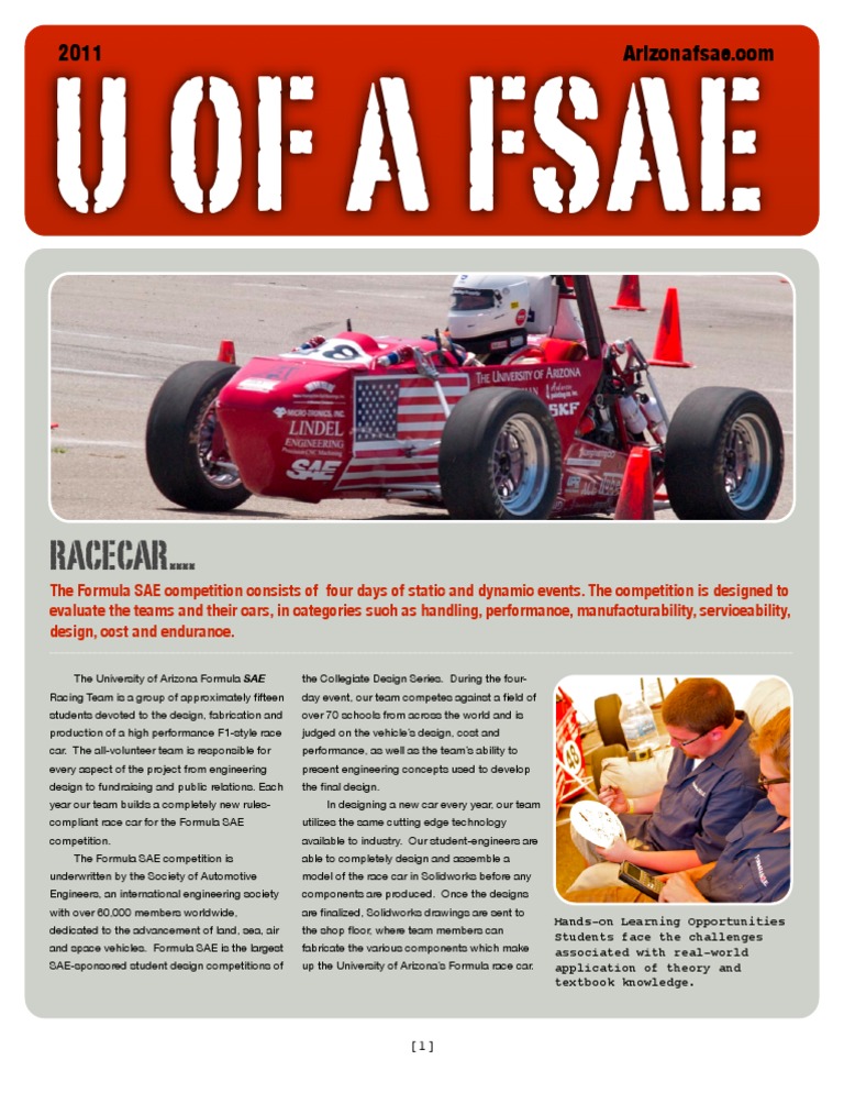 Fsae 2 | PDF | Business | Technology & Engineering