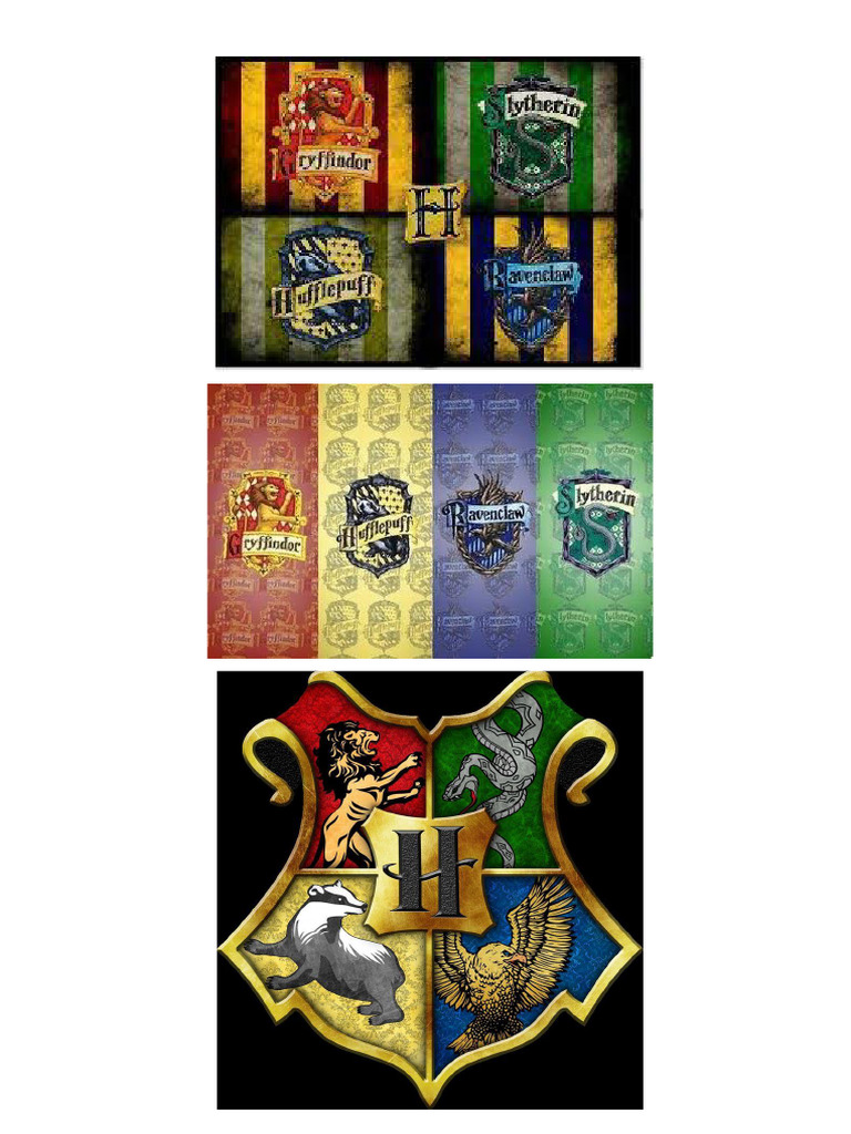 HOGWARTS Houses | PDF | Harry Potter
