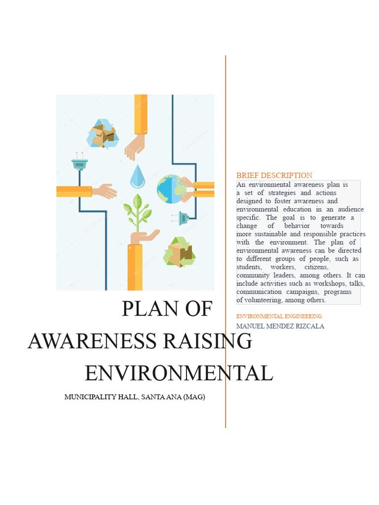 Environmental Awareness Plan for Santa Ana | PDF | Environmental ...