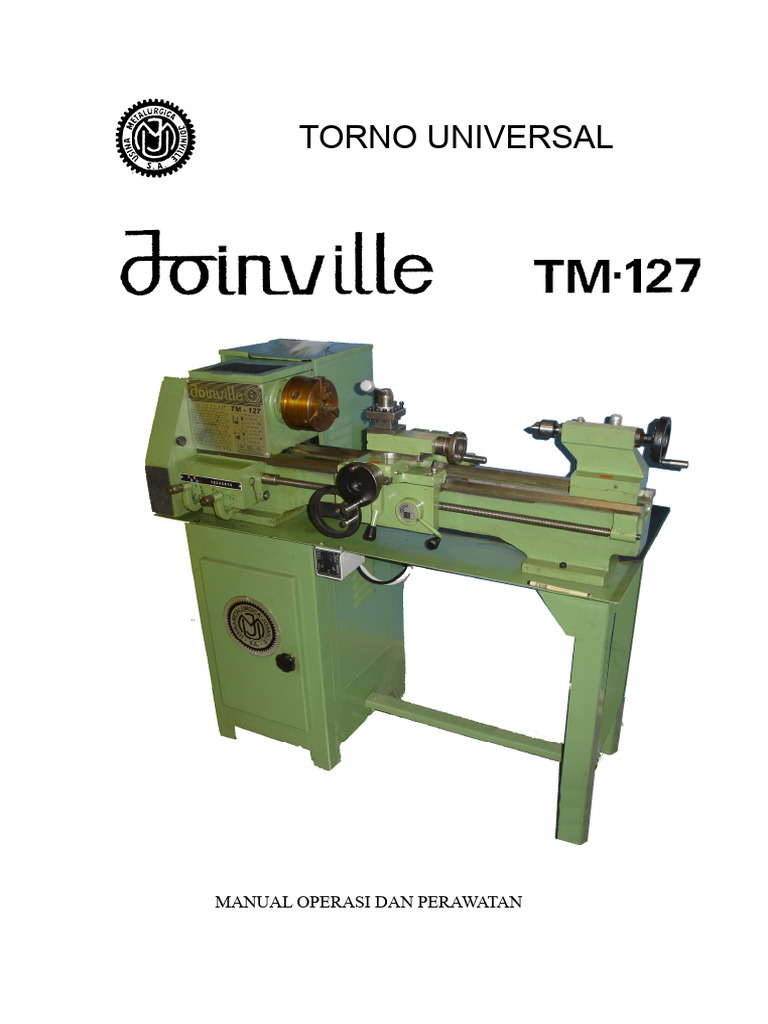 Manual Torno Universal TM/127 | PDF
