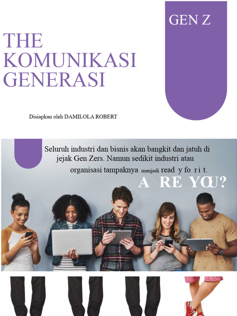 Memahami Gen Z: Komunikasi dan Kebiasaan | PDF