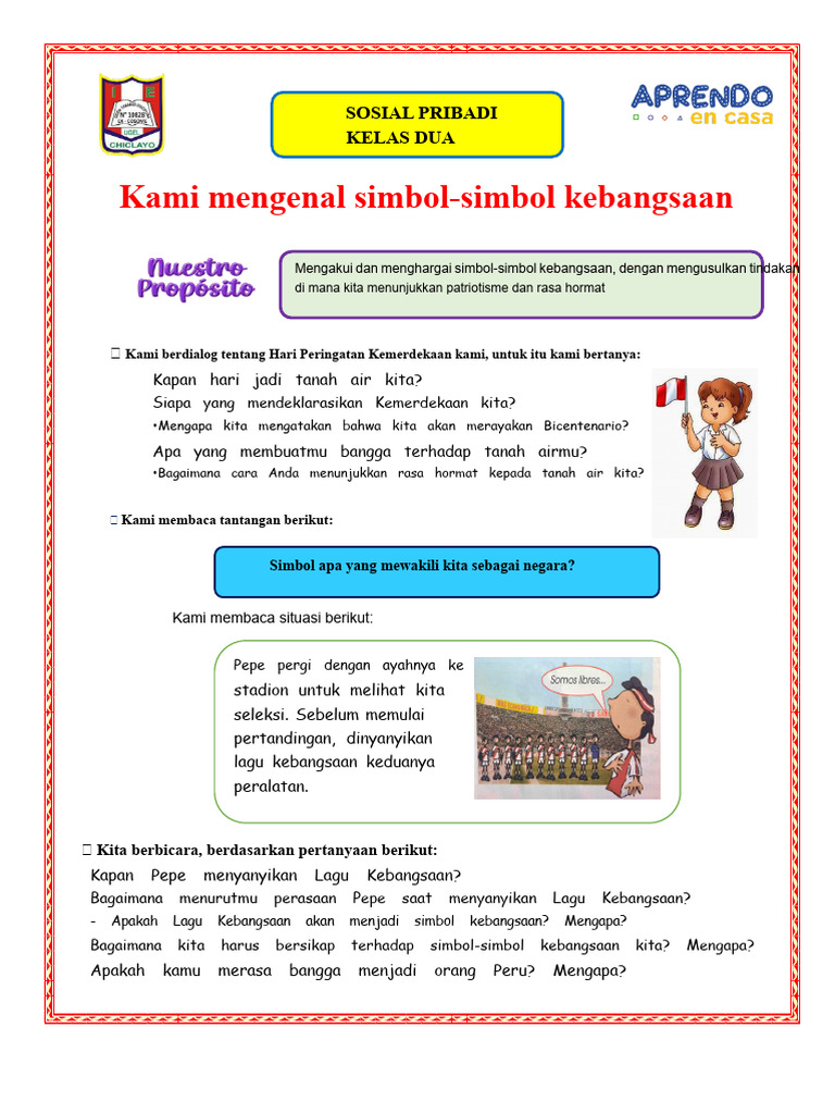 Kita Mengenal Simbol-Simbol Kebangsaan | PDF