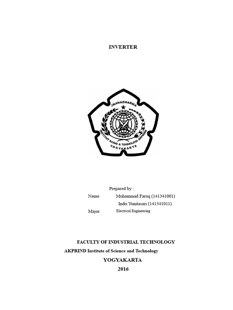 Inverter Paper | PDF | Power Inverter | Alternating Current