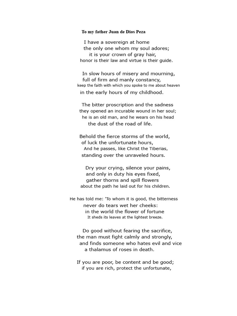 Tribute to My Father: Honor and Legacy | PDF