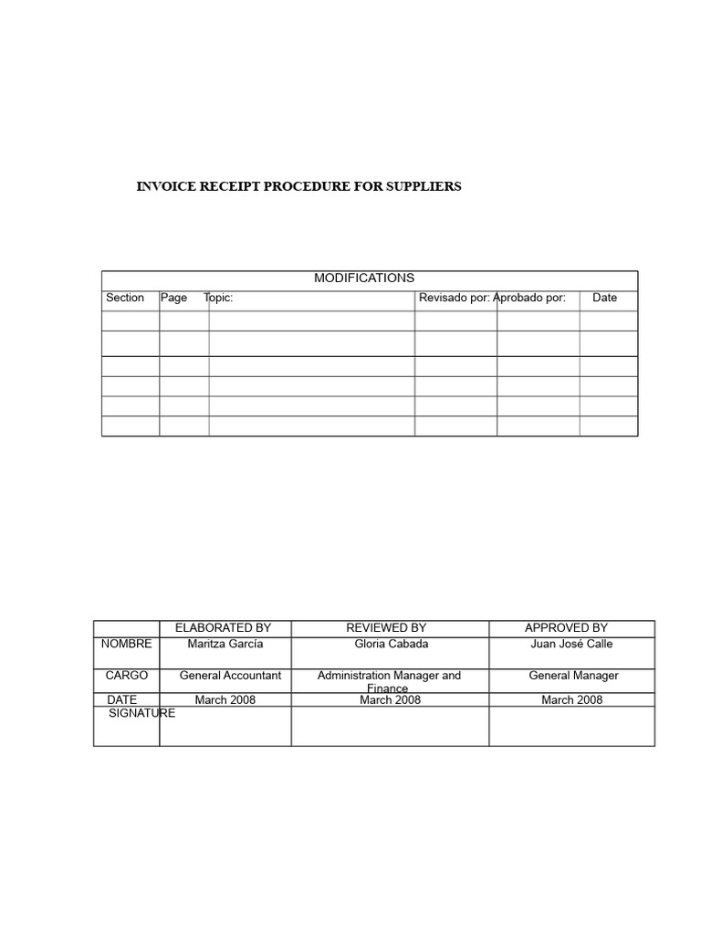 02 Invoice Reception Process | PDF | Receipt | Invoice