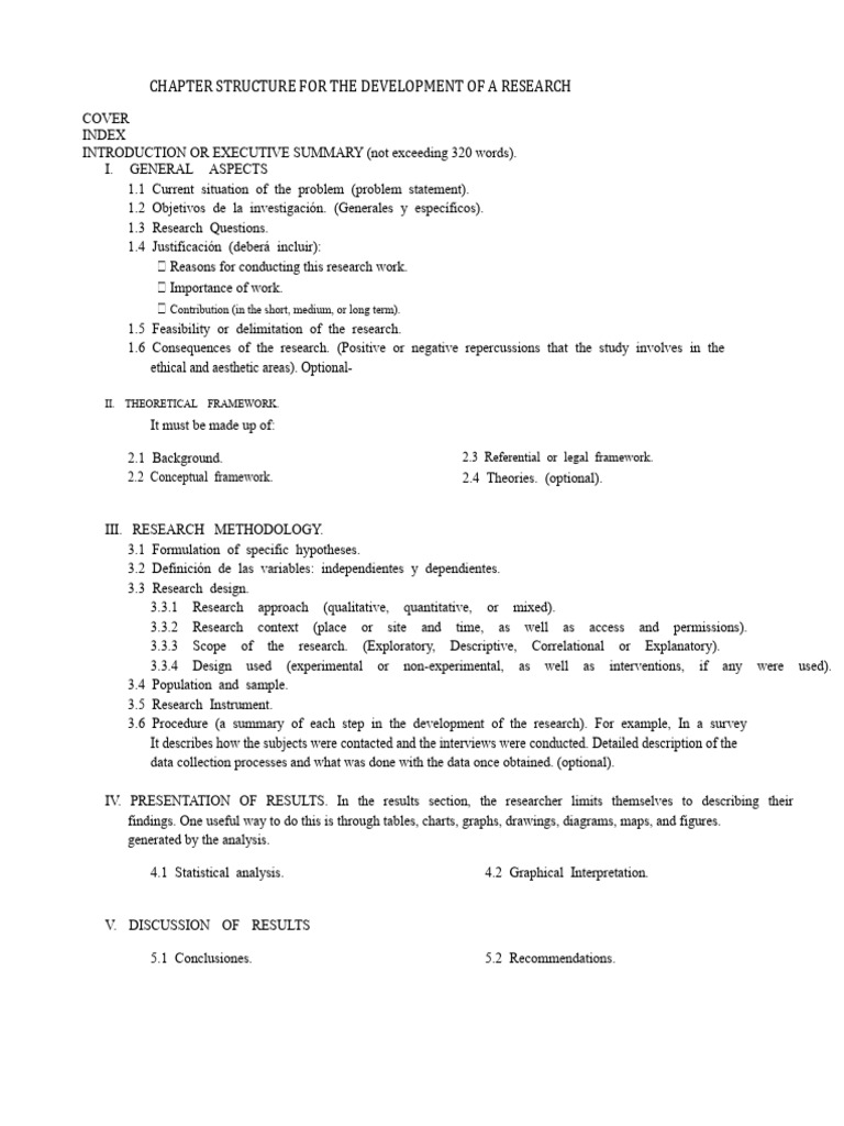 Research Paper Structure Guide | PDF | Methodology | Procedural Knowledge