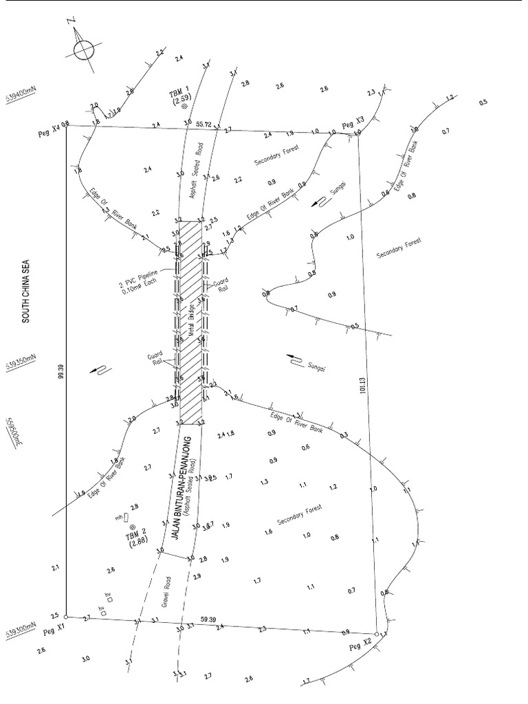 Bridge Topo Plan | PDF
