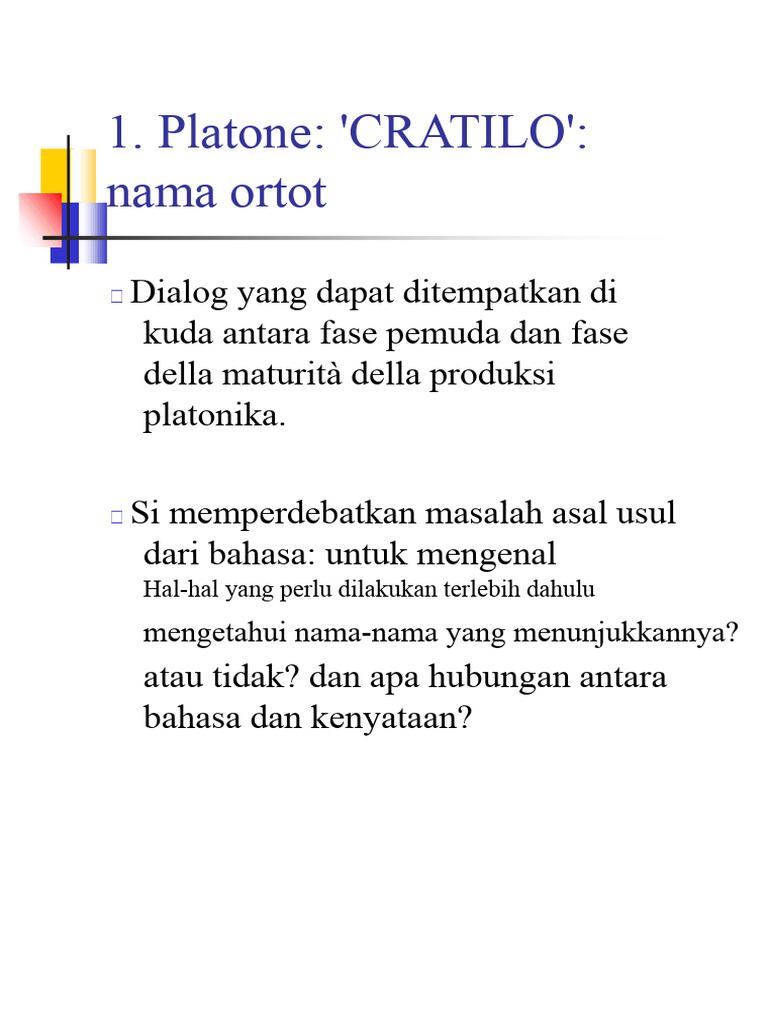 Plato-Cratilo | PDF