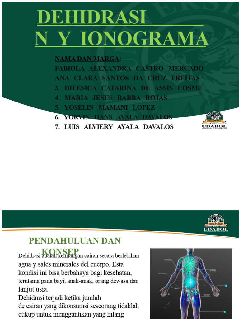 Panduan Dehidrasi: Gejala dan Perawatan | PDF