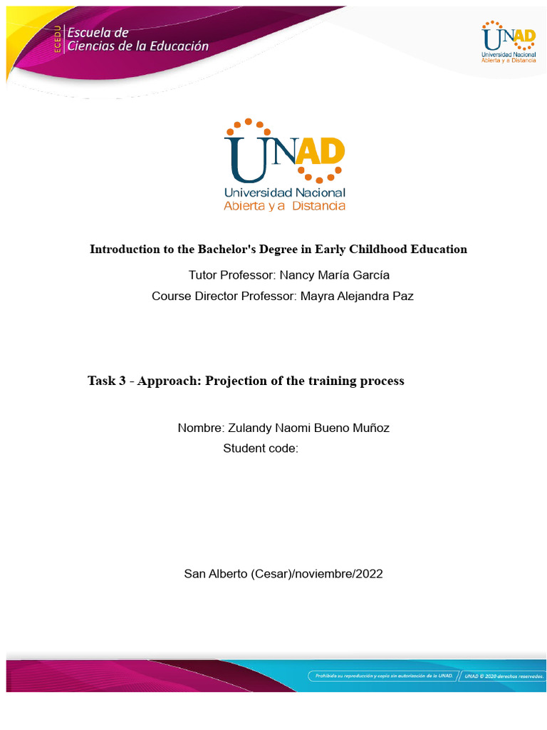 Annex 1 - Format 3 For Developing The Projection of The Training ...