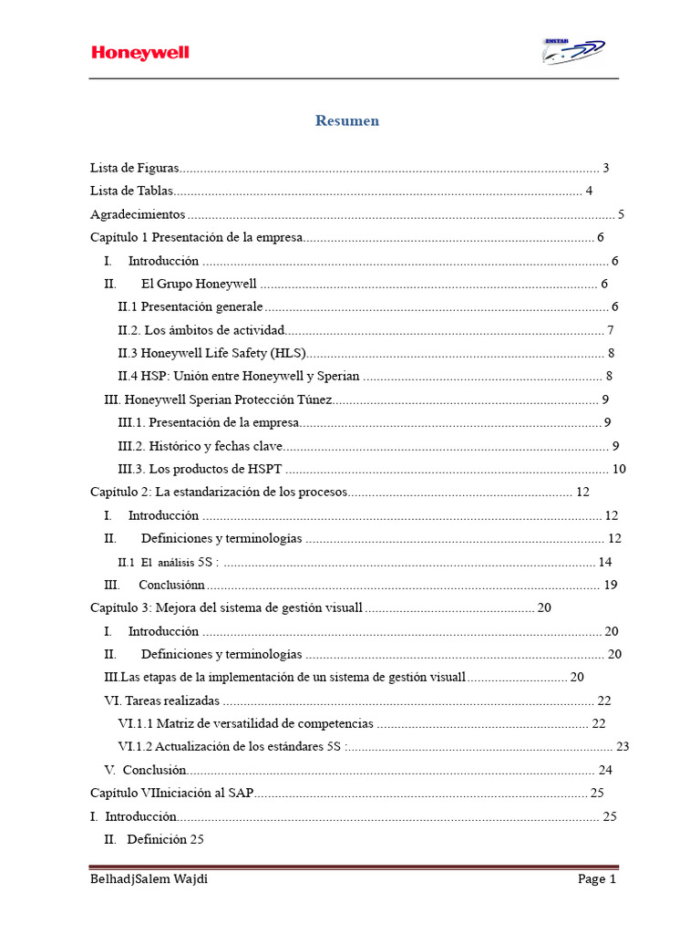 Presentación de Honeywell y HSPT | PDF | Planificación de recursos ...