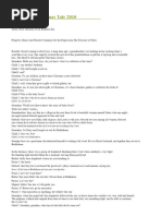 Glory Train Skit Script | PDF