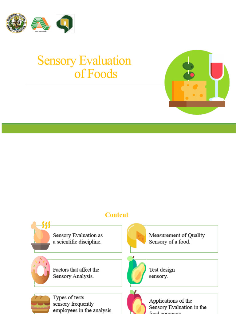 Sensory Evaluation of Food | PDF | Perception | Statistics