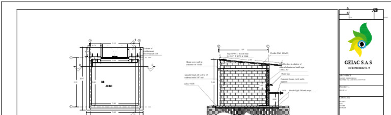 Architectural Plans - 3X3 Room - Monomer Foundation | PDF | Real Estate ...
