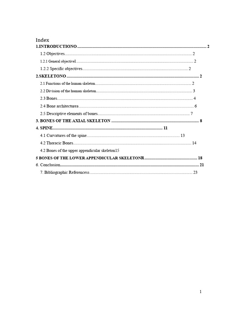 SKELETAL SYSTEM | PDF | Vertebra | Skull