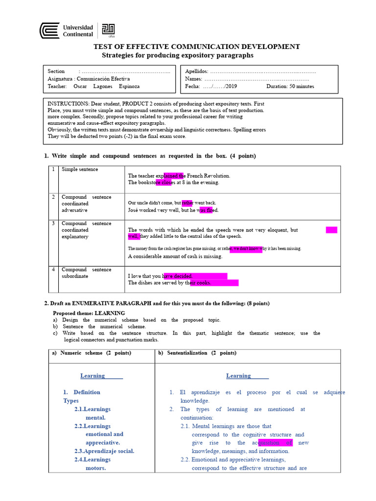 EFFECTIVE COMMUNICATION PA2 - Strategies For Producing Expository ...