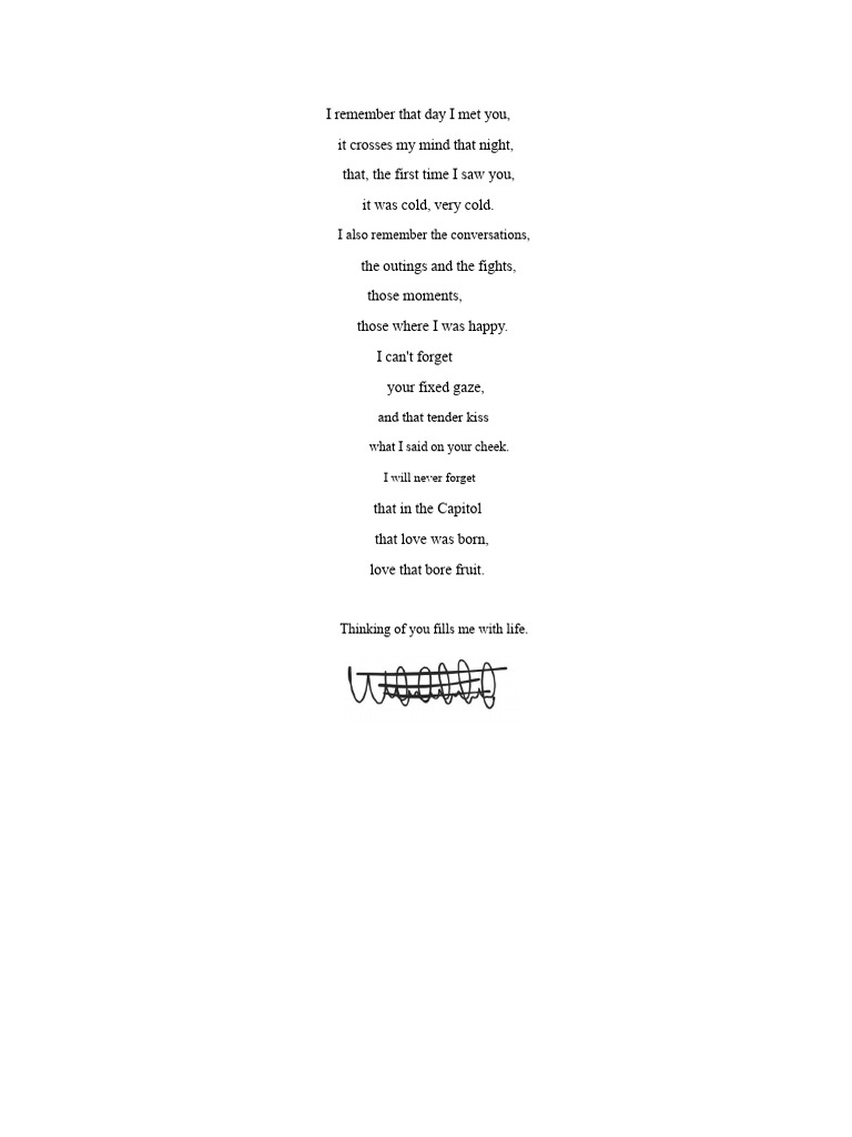 I Remember That Day I Met You | PDF