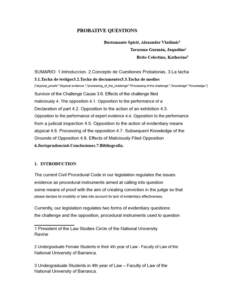 EVIDENTIARY ISSUES-1.docx | PDF | Evidence (Law) | Evidence