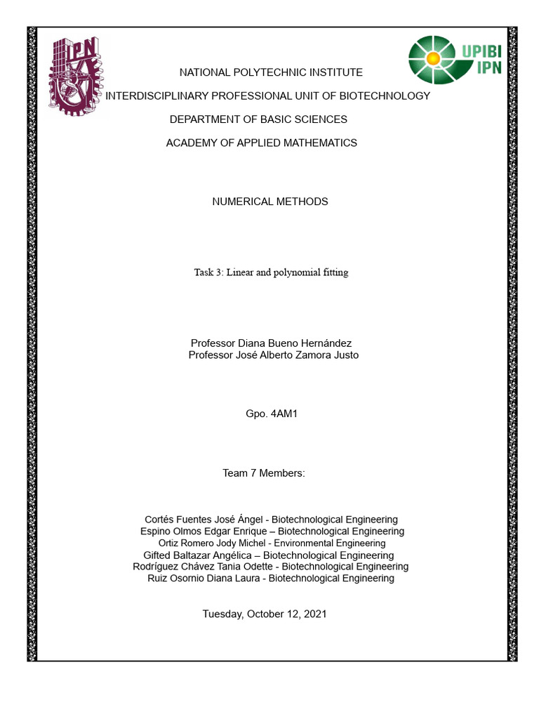 MN_4AM1_T3_E7 | PDF | Least Squares | Regression Analysis