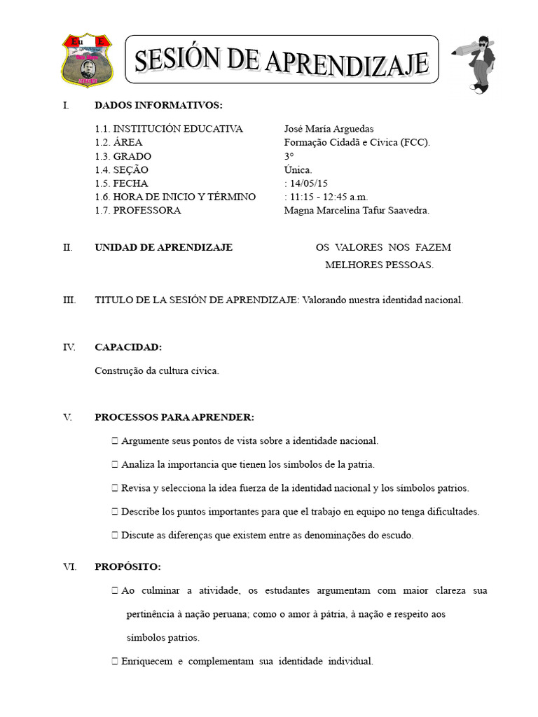 Valorizando a Identidade Nacional no FCC | PDF