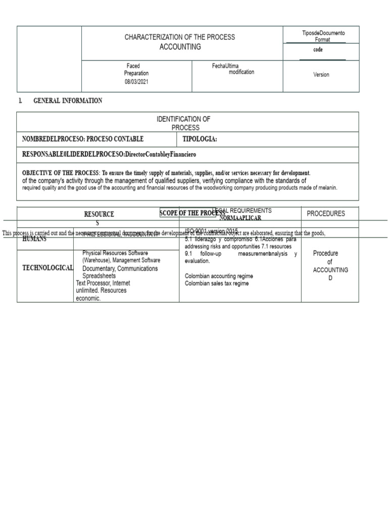 Accounting Process Overview and Guidelines | PDF | Accounting | Expense