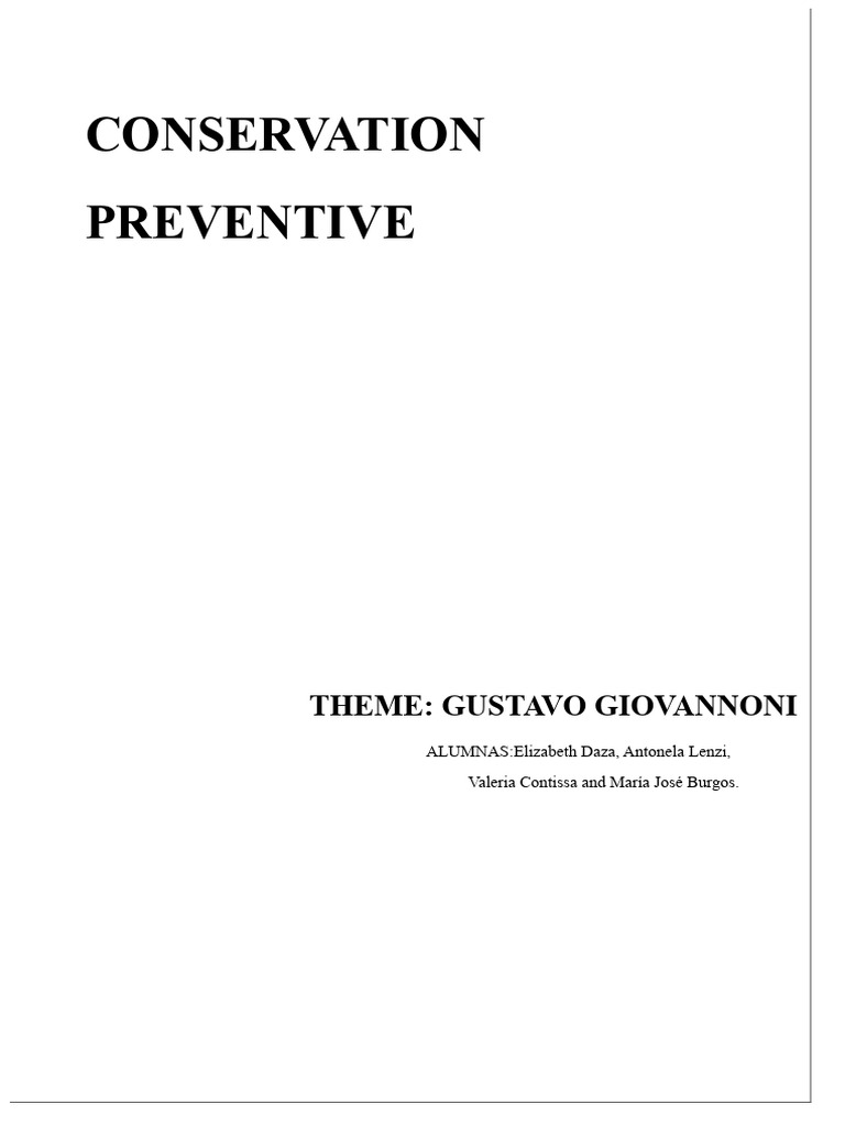Scientific Restoration - Giovannoni | PDF | Austria Hungary | Nazi Germany