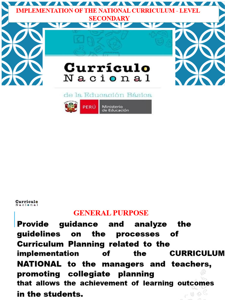 Components of The National Curriculum | PDF | Curriculum | Data