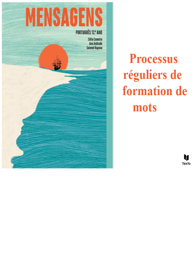 Formation des mots : dérivation et composition | PDF | Verbe | Unités ...